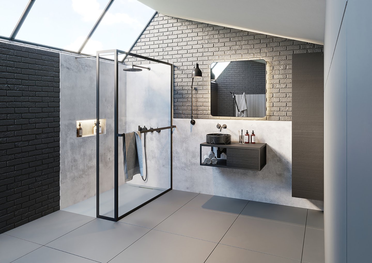 What should I look out for when choosing a walk-in shower?